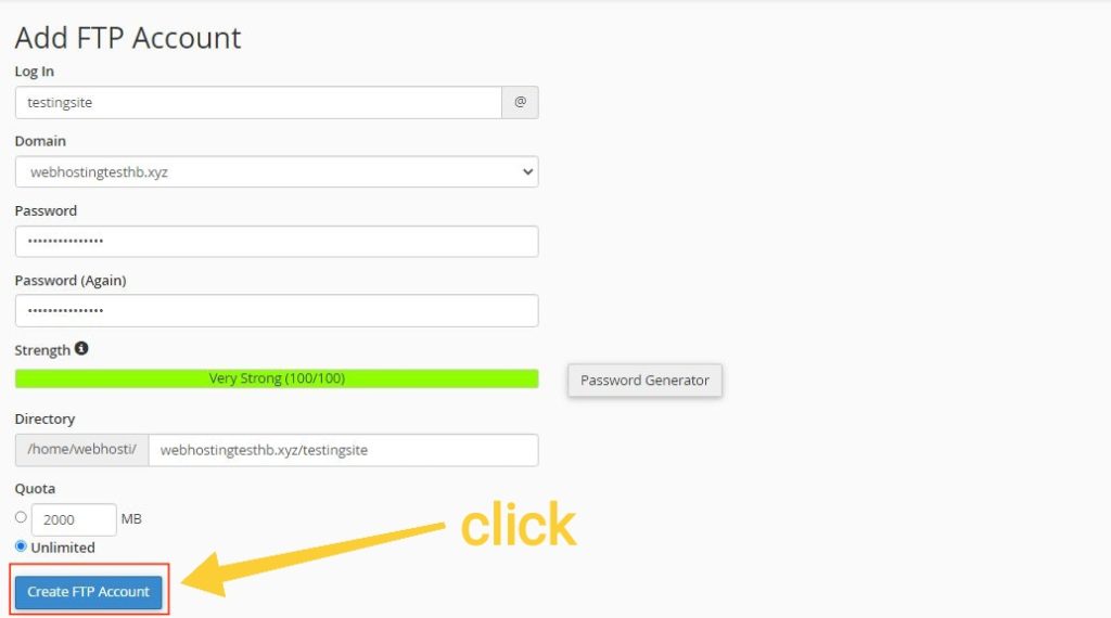 How to Create FTP Account in cPanel? Step-by-Step Guide 2025 - HostBet Blog