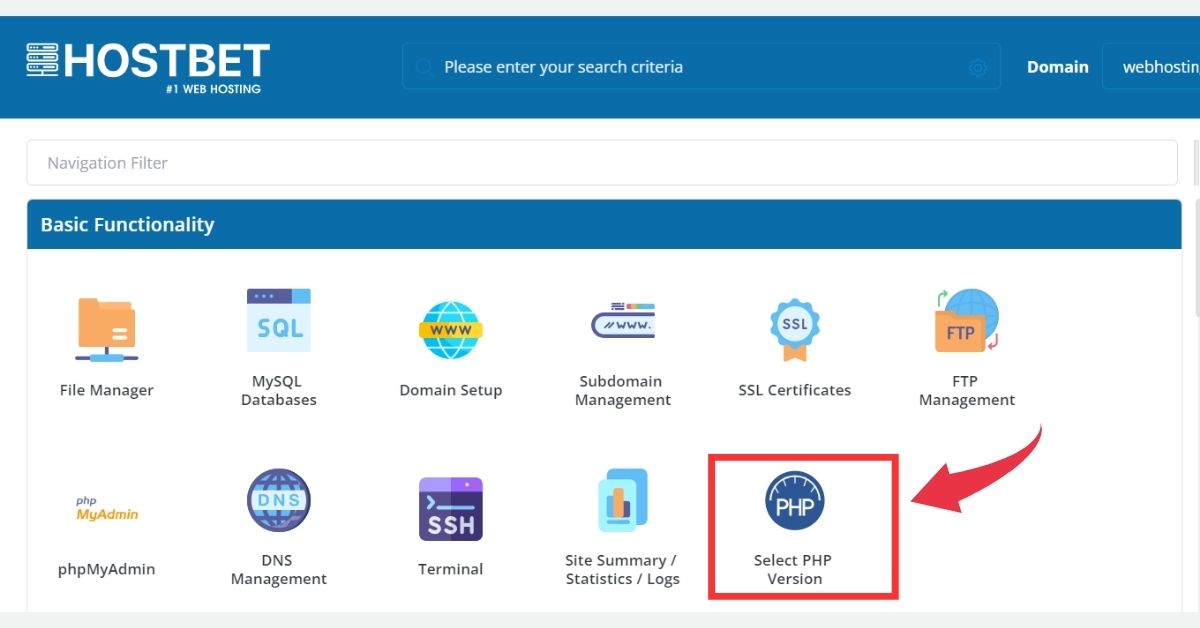 How to Change PHP Version in DirectAdmin? 2025 - HostBet Blog